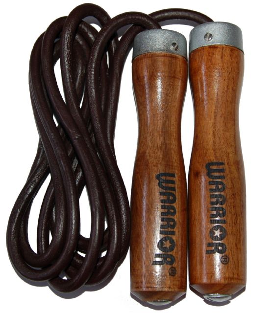 Warrior 6mm Leather Skipping Rope 8ft - Giri Martial Arts Supplies
