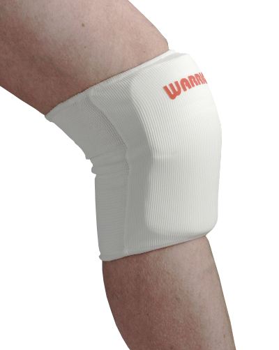 Warrior White Knee Protectors - Giri Martial Arts Supplies