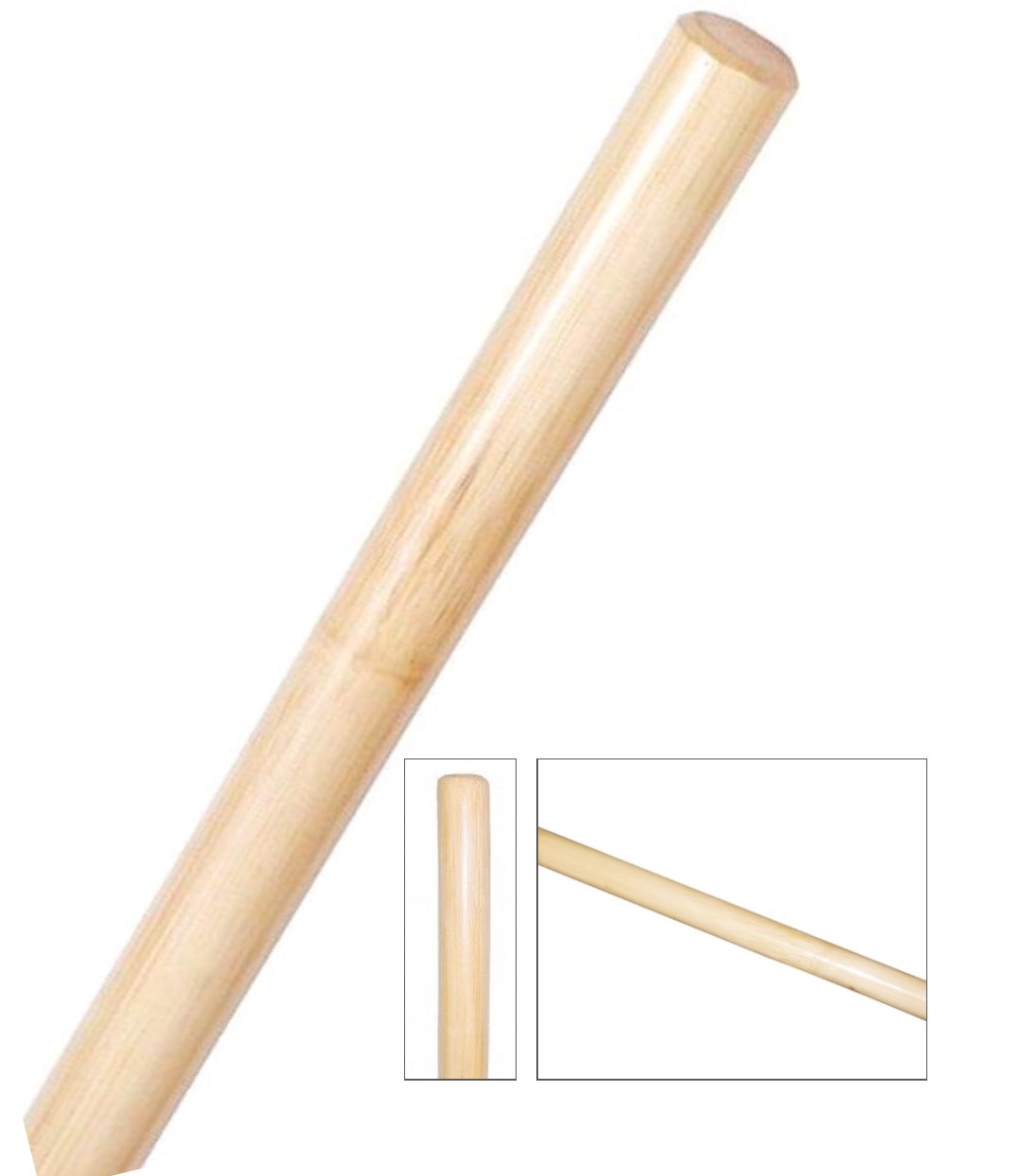 Bo/Staff 72" x 25mm Ratten Without Skin - Giri Martial Arts Supplies