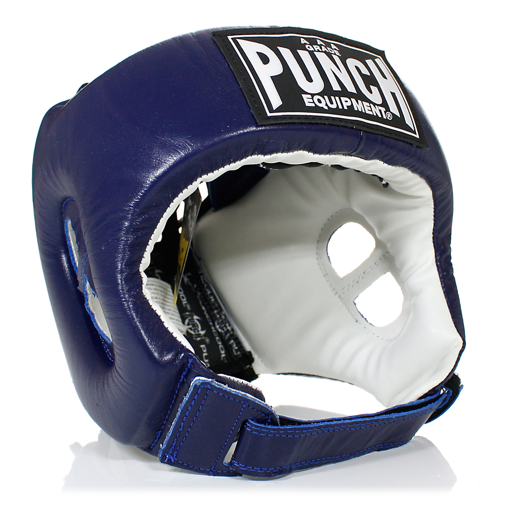 Special-Open-Face-Headgear-Blue - Giri Martial Arts Supplies