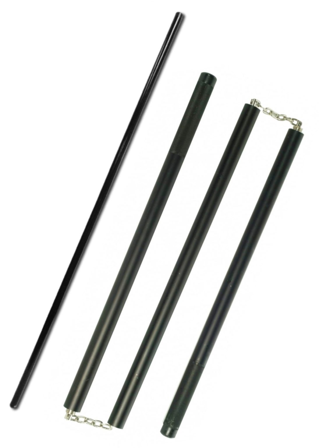 Black Metal Converta Three Sectional Staff to Bo - Giri Martial Arts ...