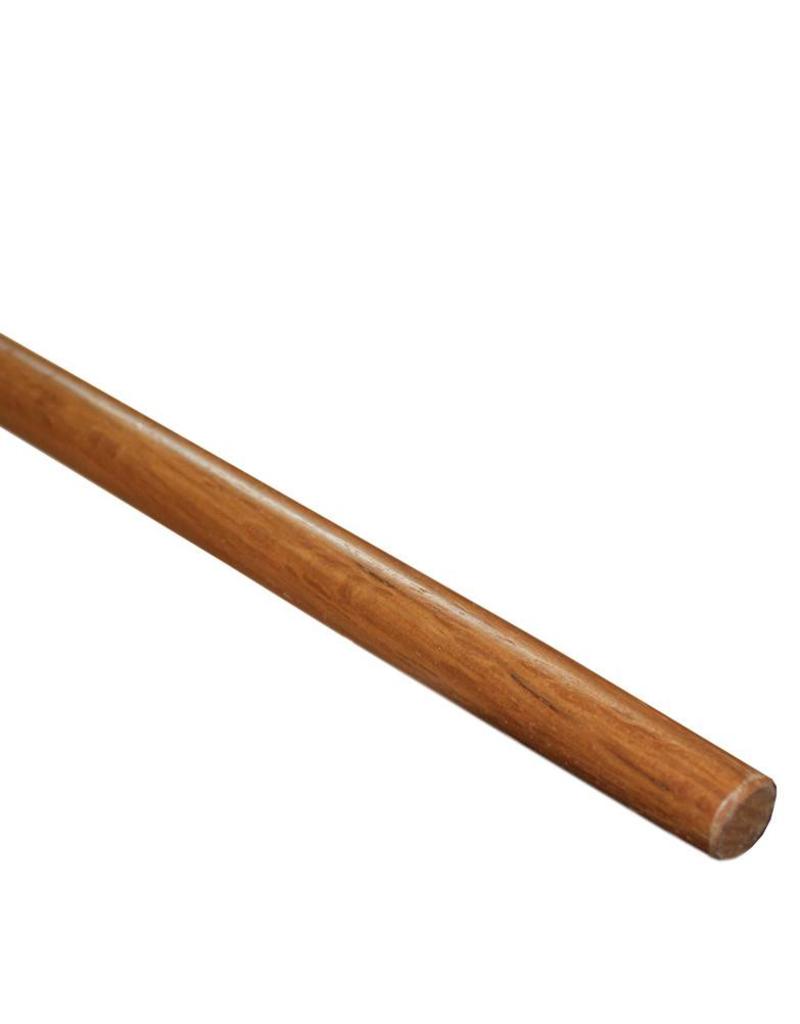 Bo/Staff 72" x 25mm Red Oak Straight - Giri Martial Arts Supplies