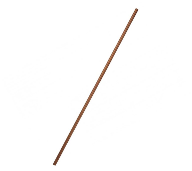 Bo/Staff 72" x 25mm Red Oak Straight - Giri Martial Arts Supplies