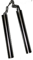 Nunchaku Steel Baton 8inch - Giri Martial Arts Supplies