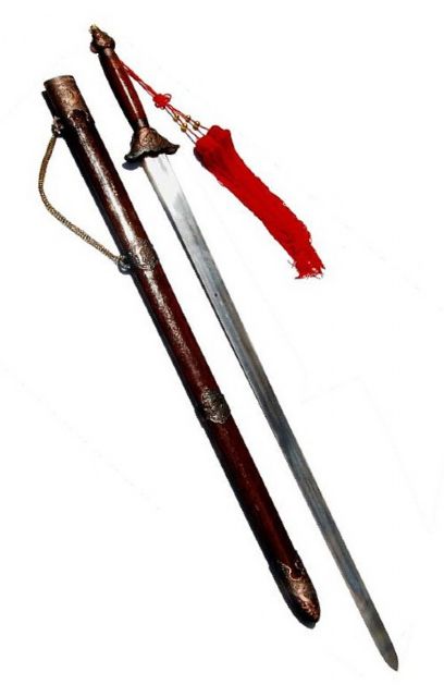 39" Tai Chi Sword Rosewood Scabbard - Giri Martial Arts Supplies
