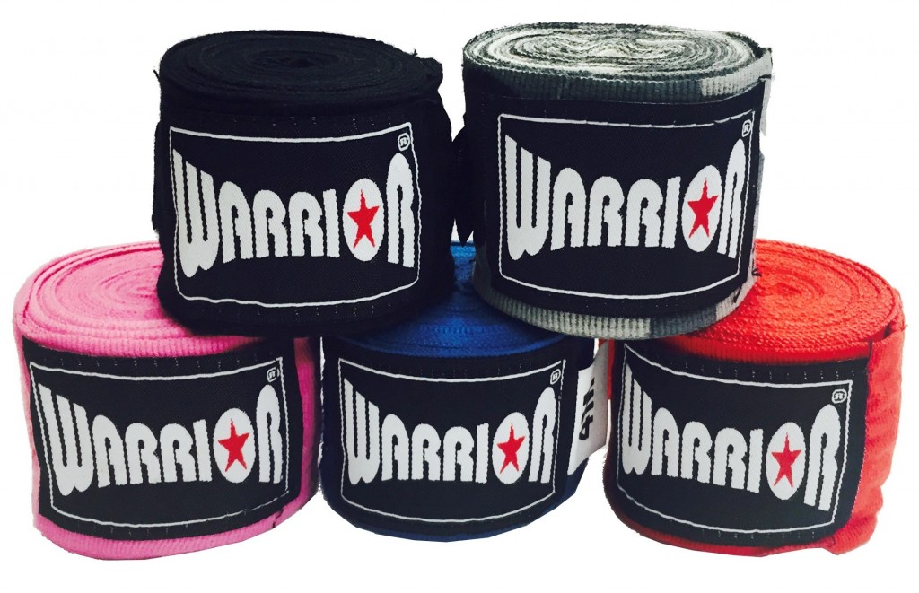 Warrior Hand Wrap 4m Cotton/Elastic or 100% Cotton - Giri Martial Arts ...