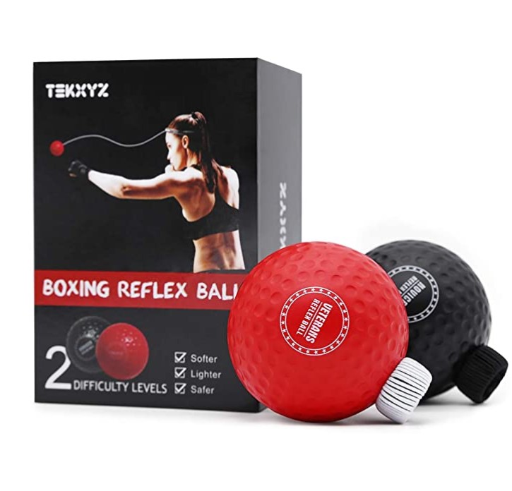 TEKXYZ Boxing Reflex Ball (2 Balls) - Giri Martial Arts Supplies