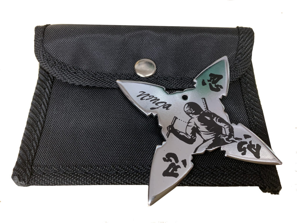 4 Point Steel Throwing Star - Giri Martial Arts Supplies
