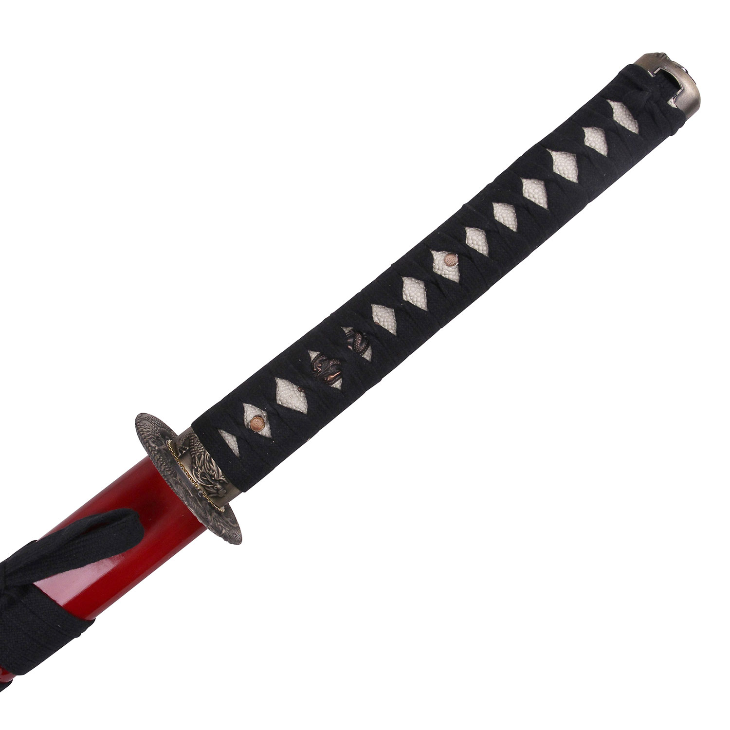 Ten Ryu 42″ Dragon Red Samurai Sword - Giri Martial Arts Supplies