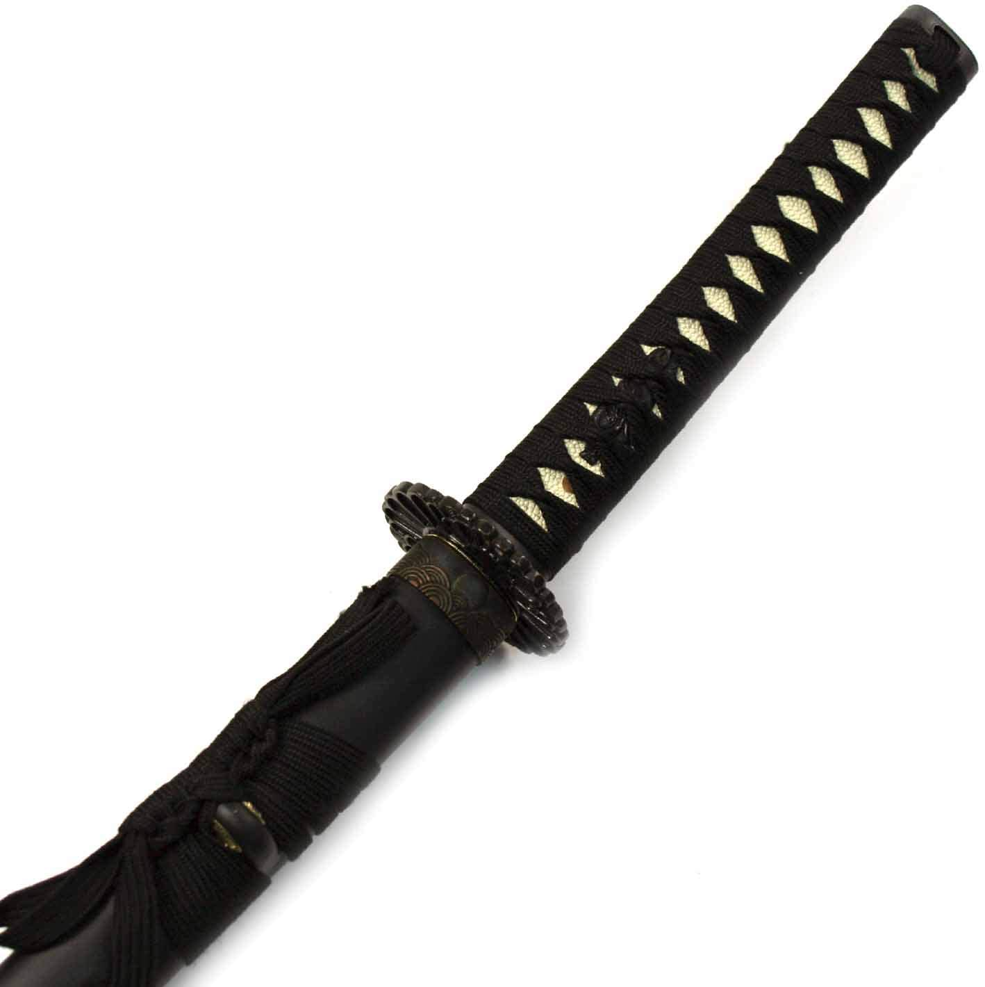 Musha 41" Hand Forged Oda Nobunaga Crest Samurai Sword - Giri Martial ...