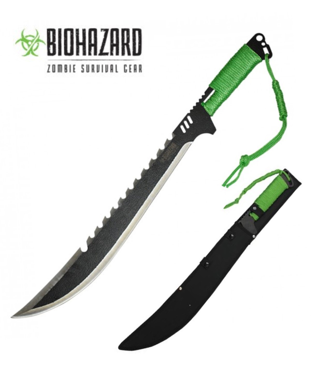 BioHazard 25.5" Machete Sword - Giri Martial Arts Supplies
