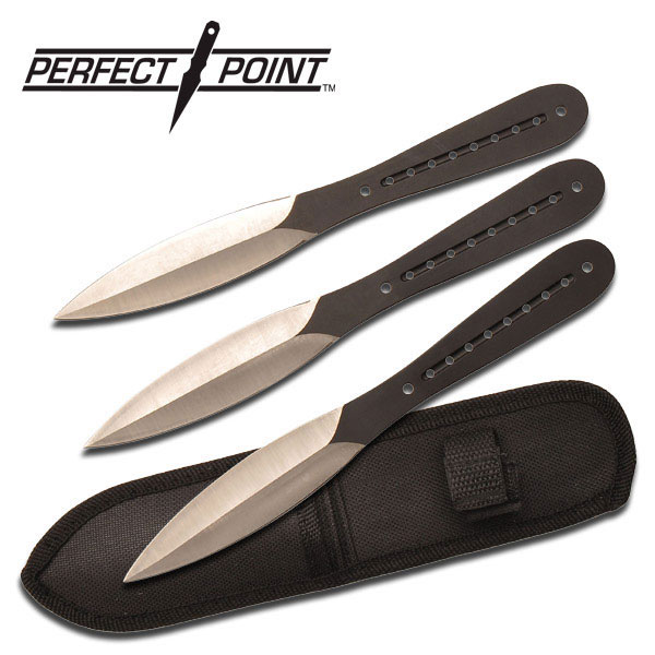 Perfect Point Throwing Knife Set 9" - Giri Martial Arts Supplies
