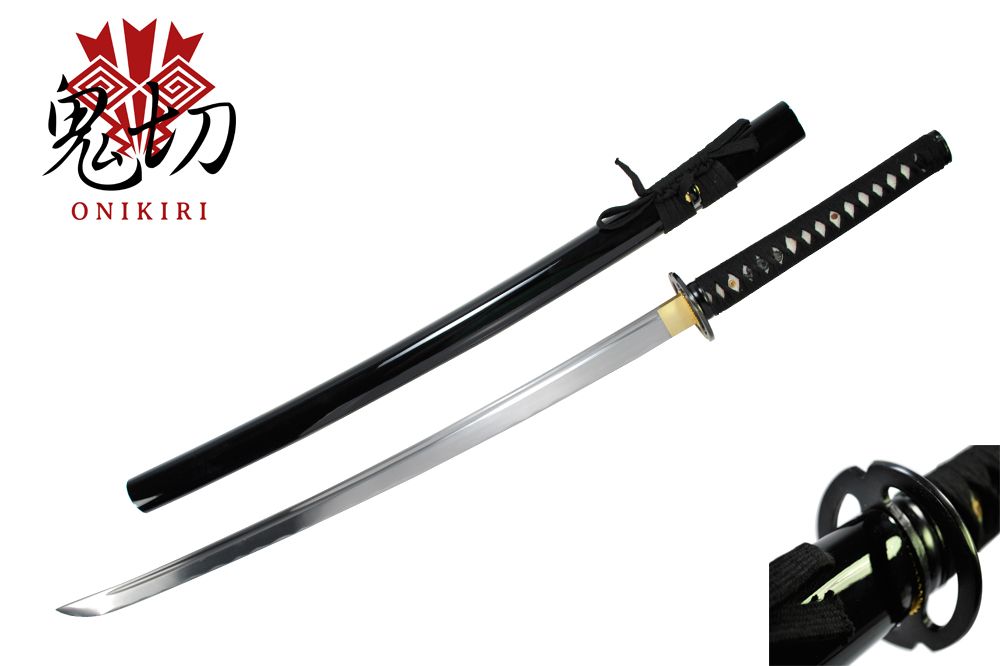 Onikiri 40" Handmade Sword with Musashi Tsuba - Giri Martial Arts Supplies