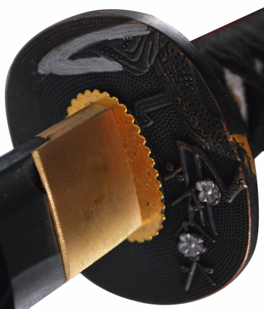 Onikiri 41″ Hand Forged Crane Design Samurai Sword - Giri Martial Arts ...