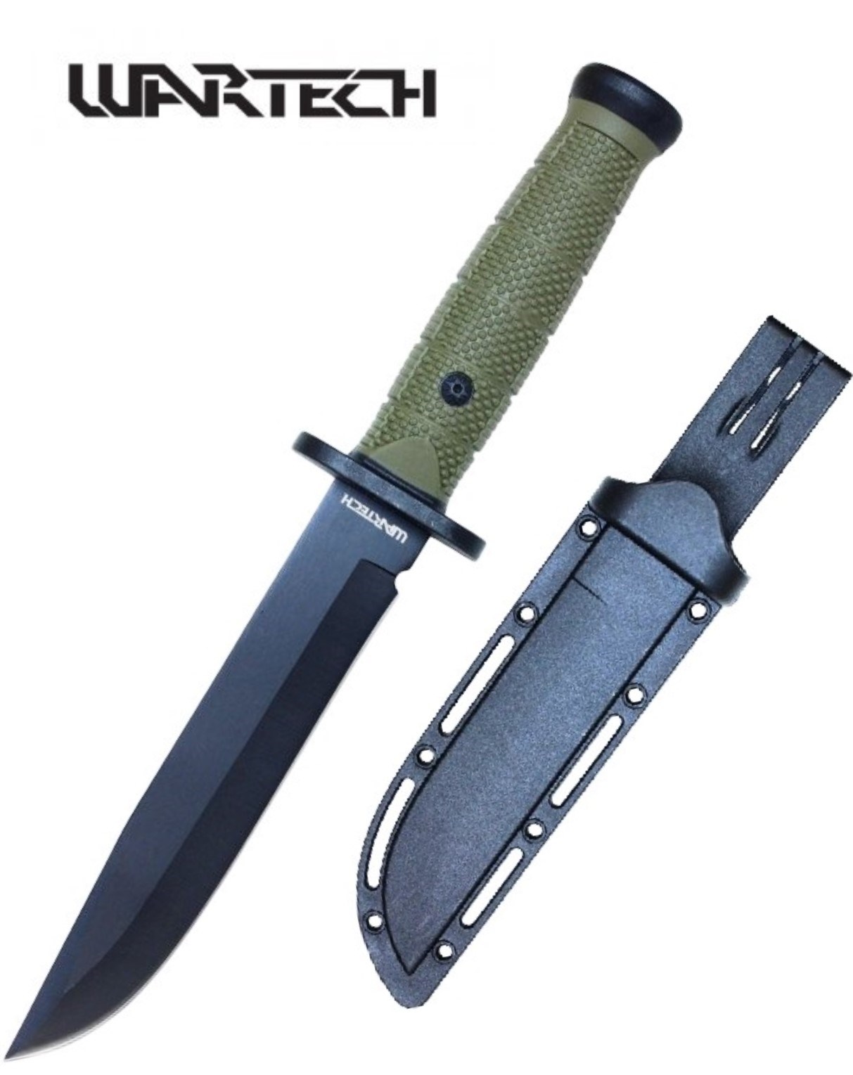 Wartech 12 3/8" Combat Hunting Drop Point Knife - Giri Martial Arts ...