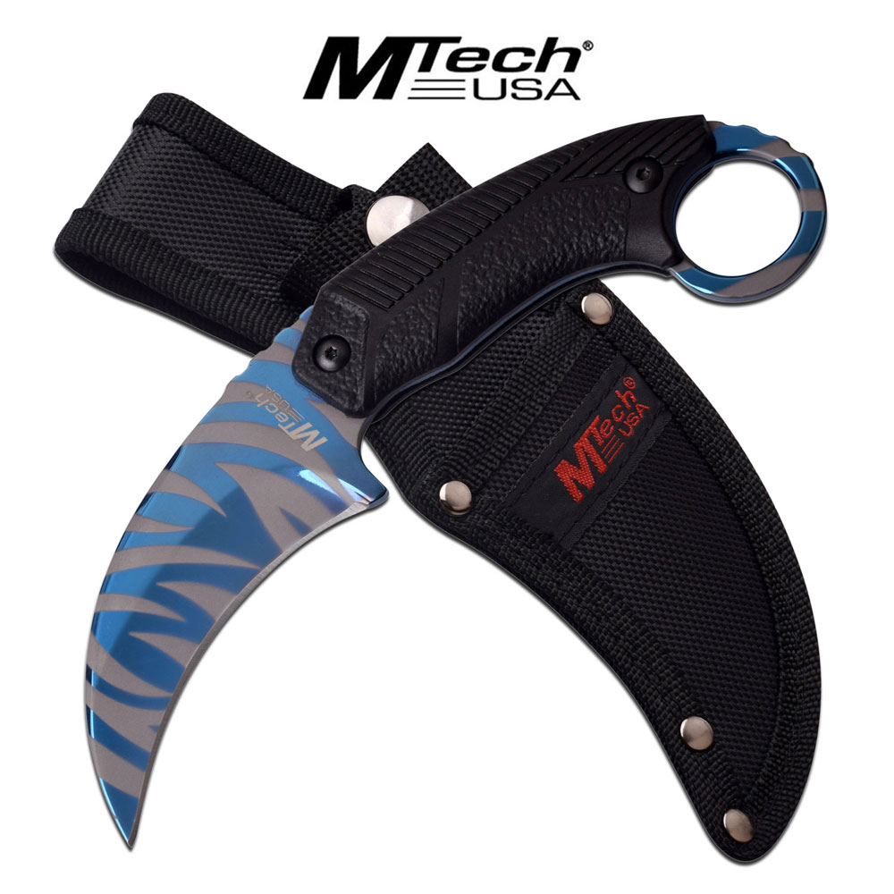 MTech USA Karambit Fixed Blade 8″ Knife - Giri Martial Arts Supplies