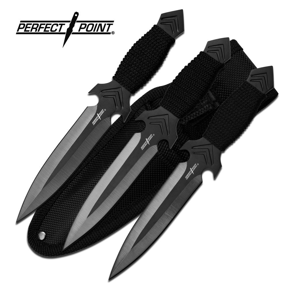 Perfect Point Throwing Knife Set 6.5″ - Giri Martial Arts Supplies