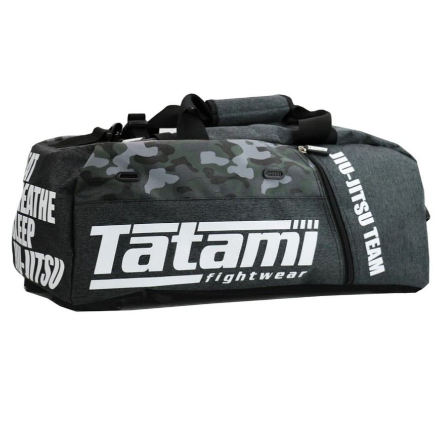 Tatami Grey Camo Gear Bag/Convertible Back Pack - Giri Martial Arts ...