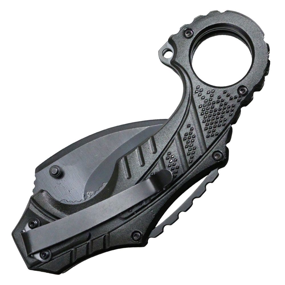Wartech Folding Eagle Blue Karambit Knife 6″ - Giri Martial Arts Supplies