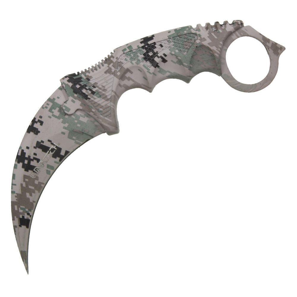 Wartech 7.5″ Camo Karambit Knife - Giri Martial Arts Supplies
