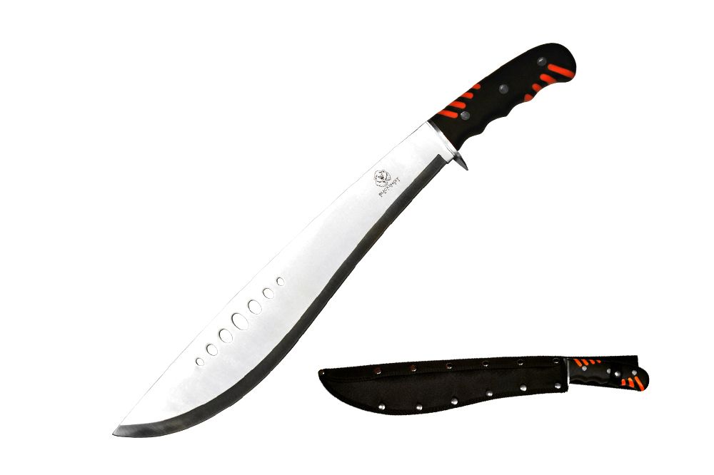Buckshot 20 3/4" Vented Holes Machete with ABS Handle - Giri Martial ...