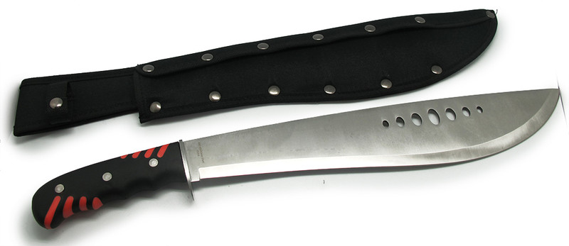 Buckshot 20 3/4" Vented Holes Machete with ABS Handle - Giri Martial ...