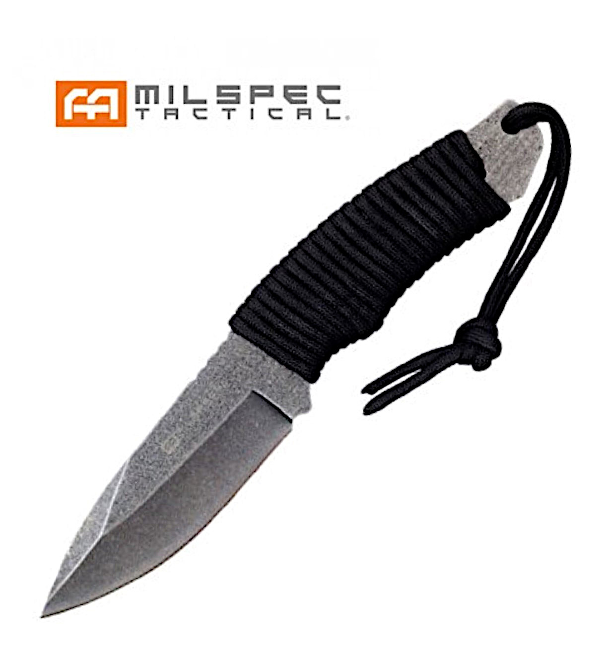 Milspec Tactical 8 3/8″ Cord Wrapped Fixed Blade Knife - Giri Martial ...