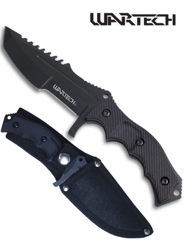 Wartech 8 1/2″ Tactical Huntsman Survival Knife - Giri Martial Arts ...