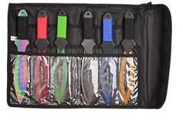 Aeroblades 12 Piece Astd Angel Baby Throwing Knife Set 9" - Giri ...