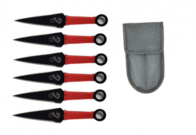 A/Blades 6 Piece Baby Master Scorpion Throwing Knife Set 5.5″ - Giri ...