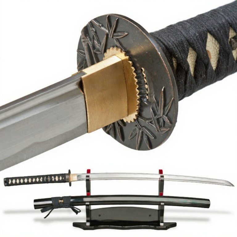 41″ Musha Hand Forged 'Bamboo' Samurai Sword - Giri Martial Arts Supplies